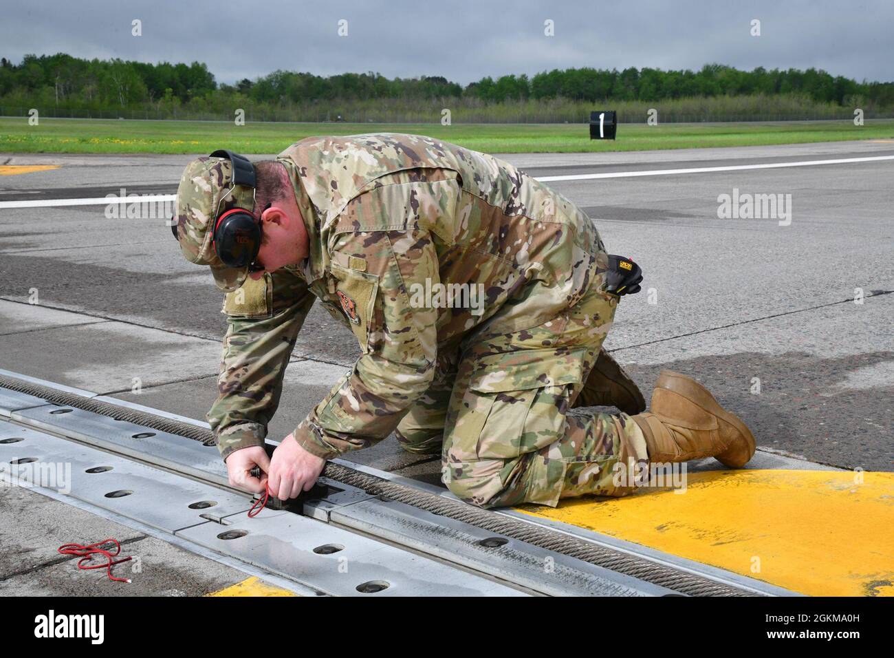 A Power Production Specialist from the 148th Fighter Wing, Duluth ...