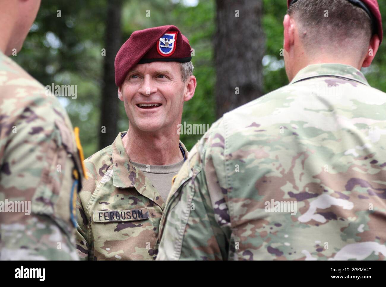 U.S. Army Col. Lawrence G. Ferguson, departing Deputy Commanding ...