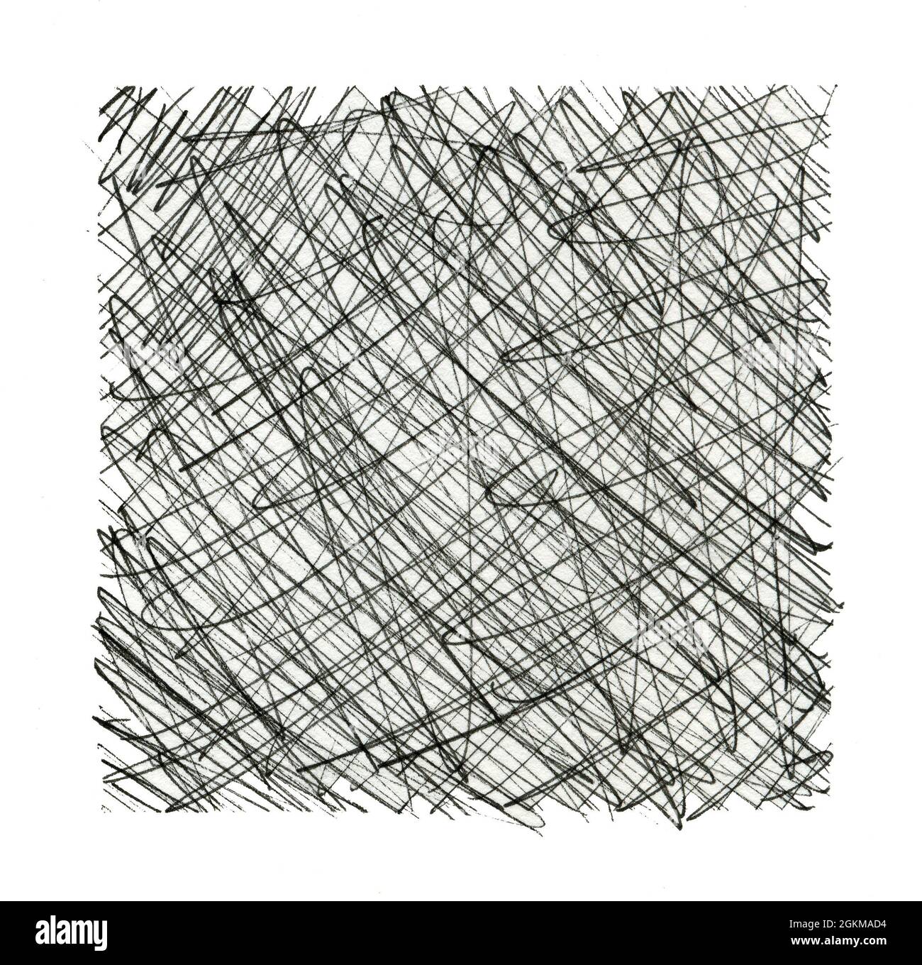 Grunge ink pen textured background frame on white paper Stock Photo - Alamy