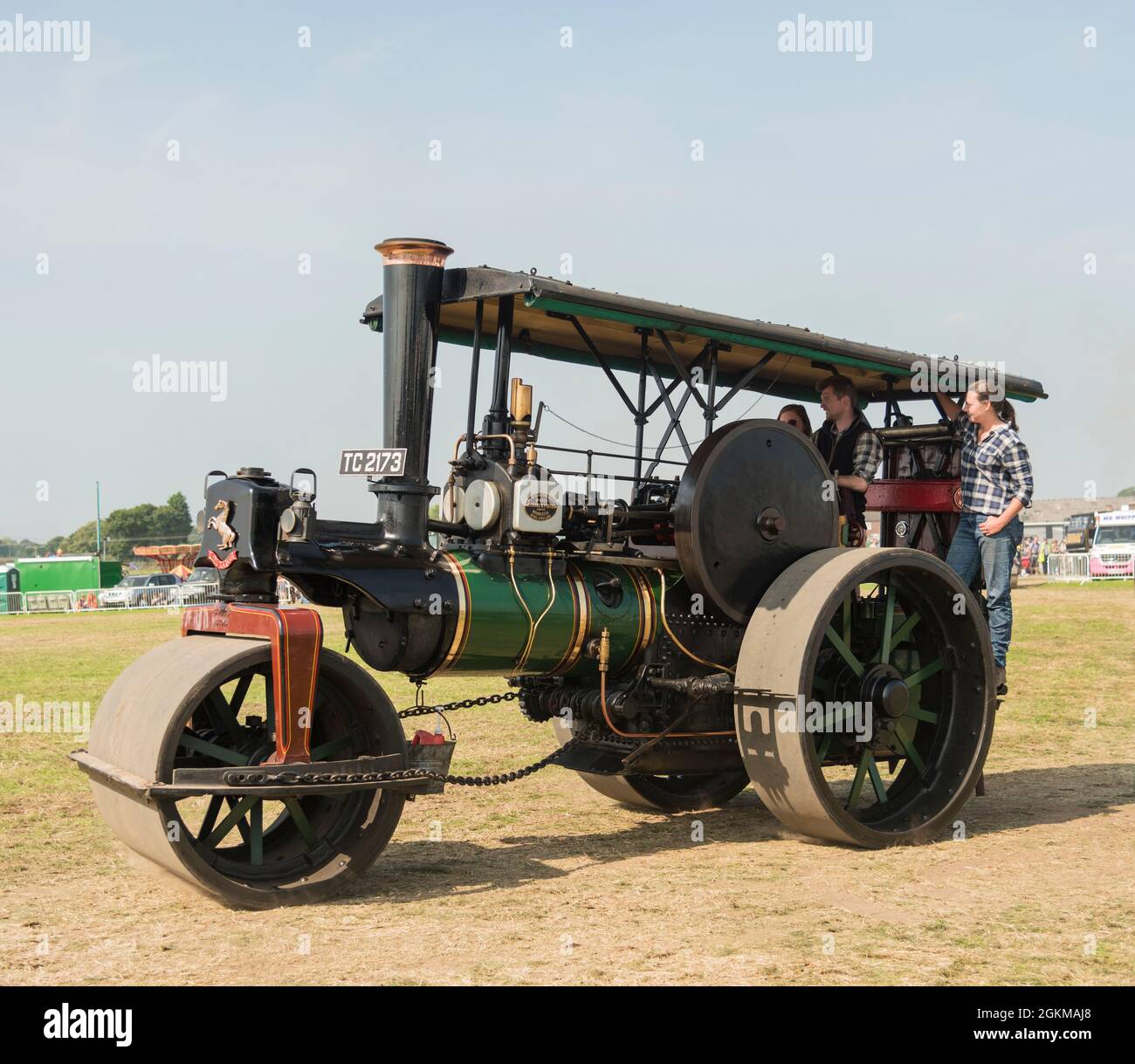 Steam traction rally Cheshire England UK Stock Photo - Alamy