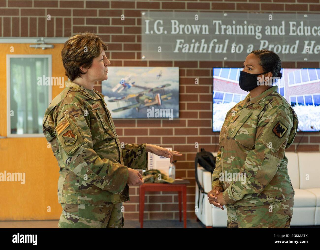 U.S. Air Force Chief Master Sgt. Tracie Timmerman, the Thomas N. Barnes ...