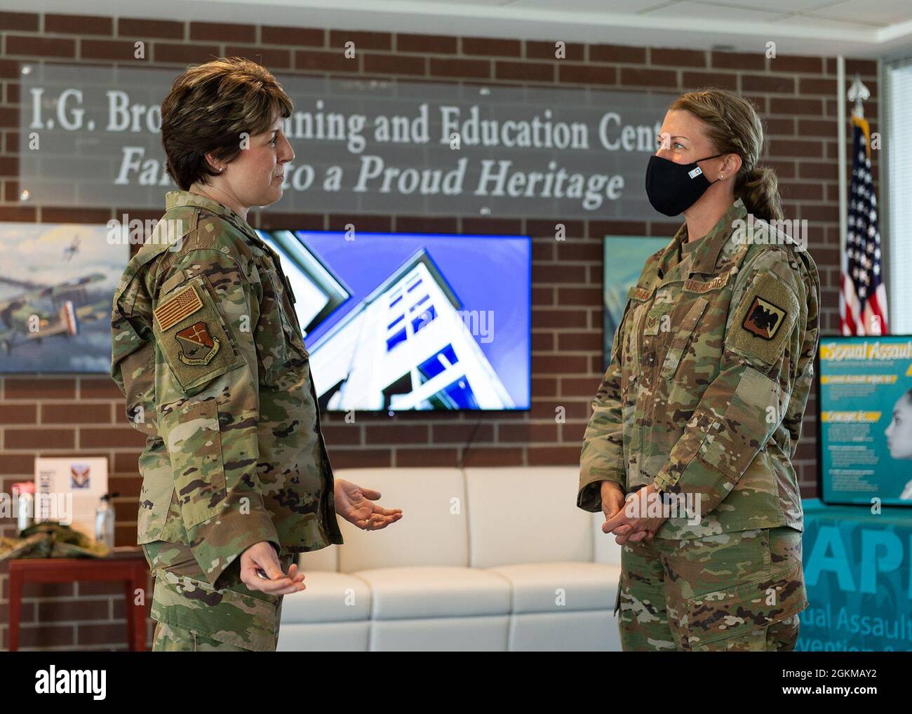 U.S. Air Force Chief Master Sgt. Tracie Timmerman, the Thomas N. Barnes ...