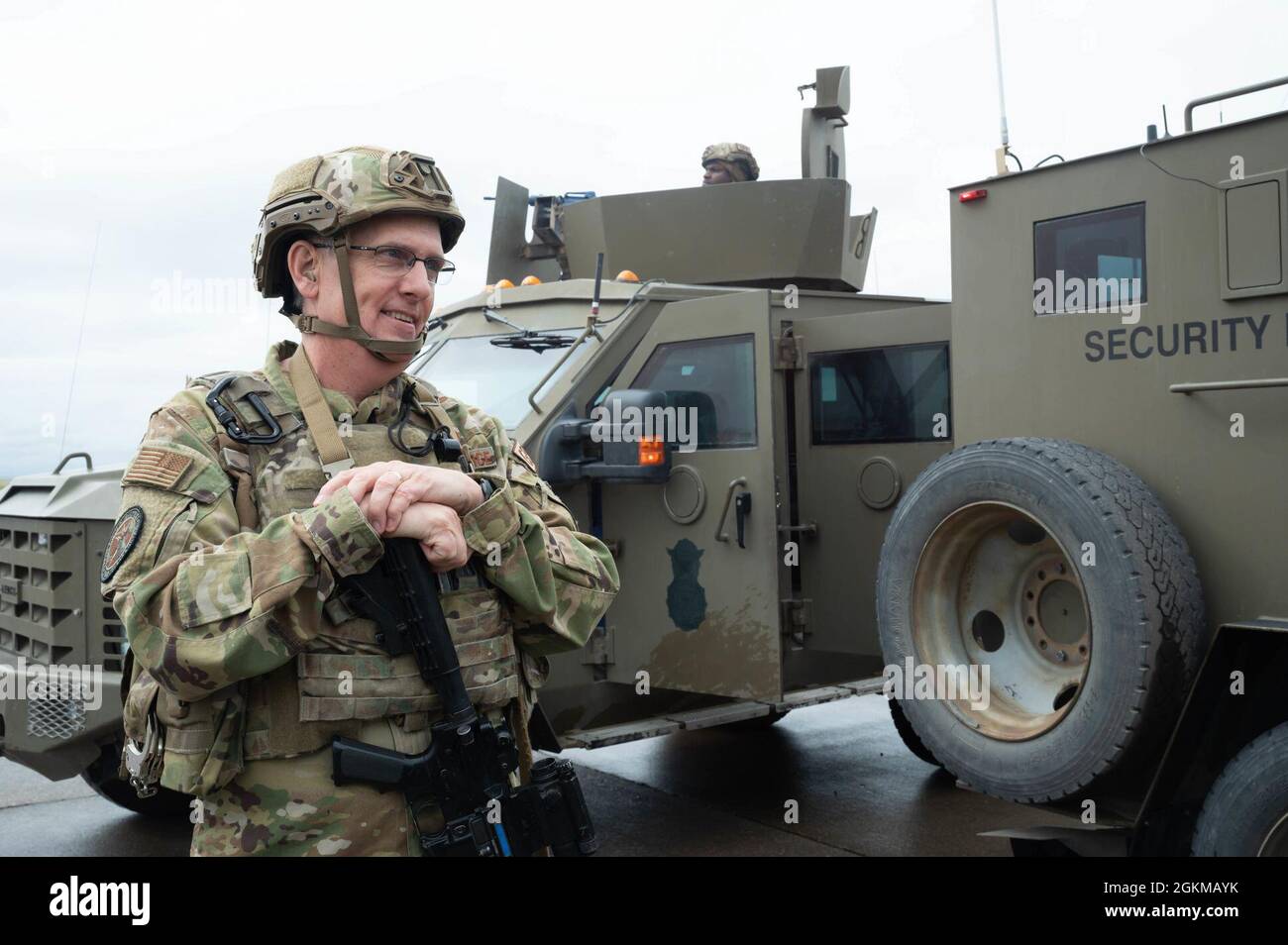 Gen. Tim Ray, Air Force Global Strike Command commander listens to ...