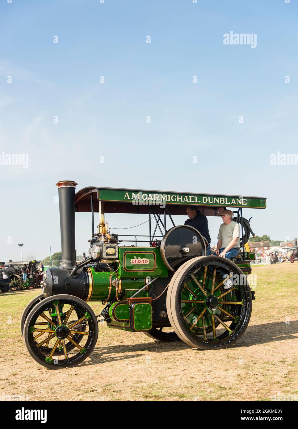 Steam traction rally Cheshire England UK Stock Photo - Alamy