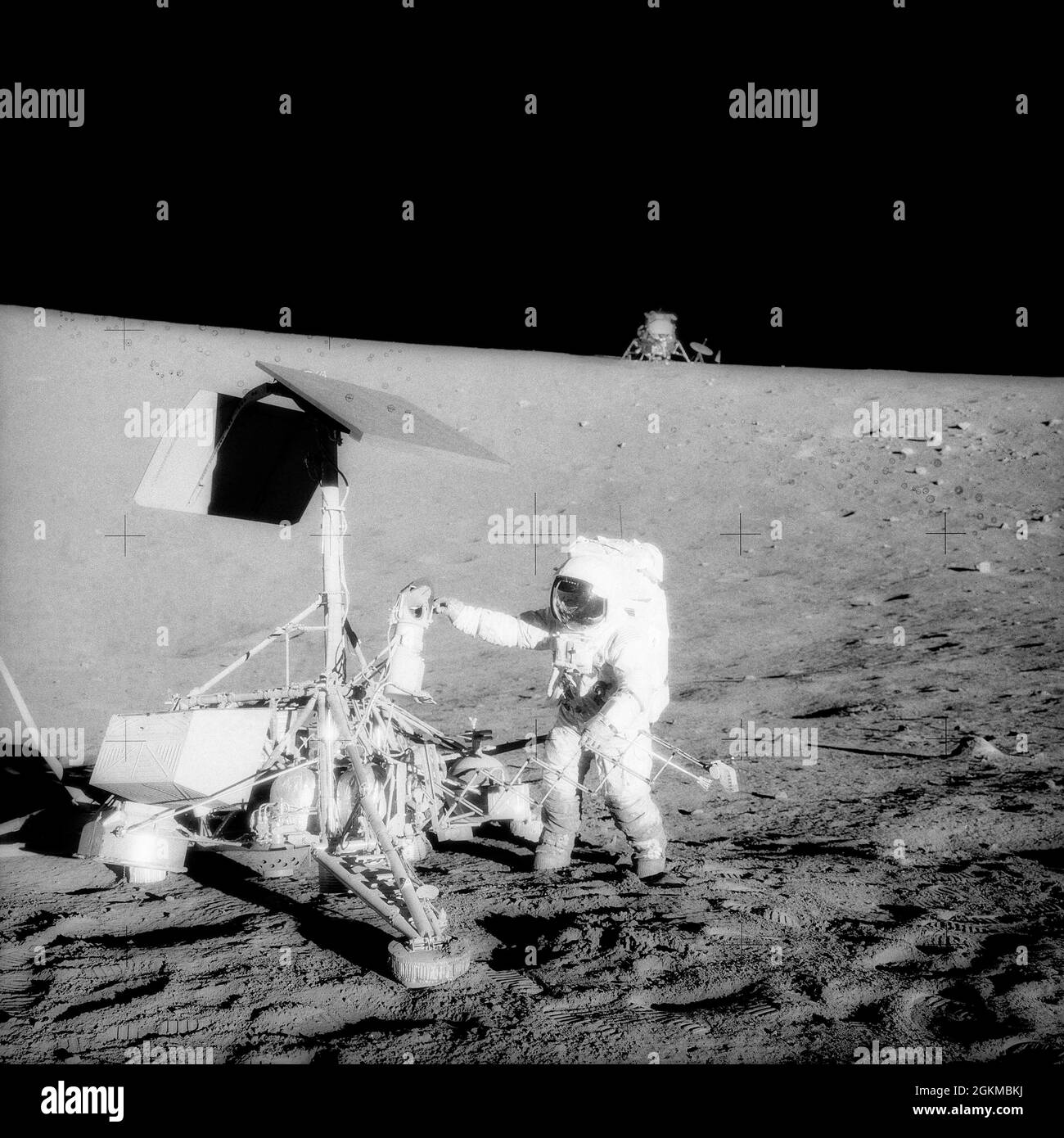 (20 Nov. 1969) --- This unusual photograph, taken during the second ...