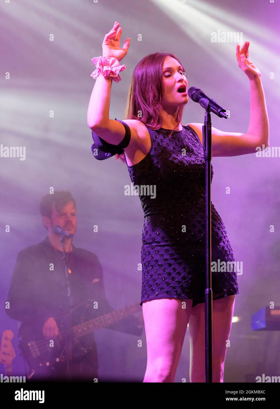 English singer, songwriter and model, Sophie Ellis-Bextor performing at ...