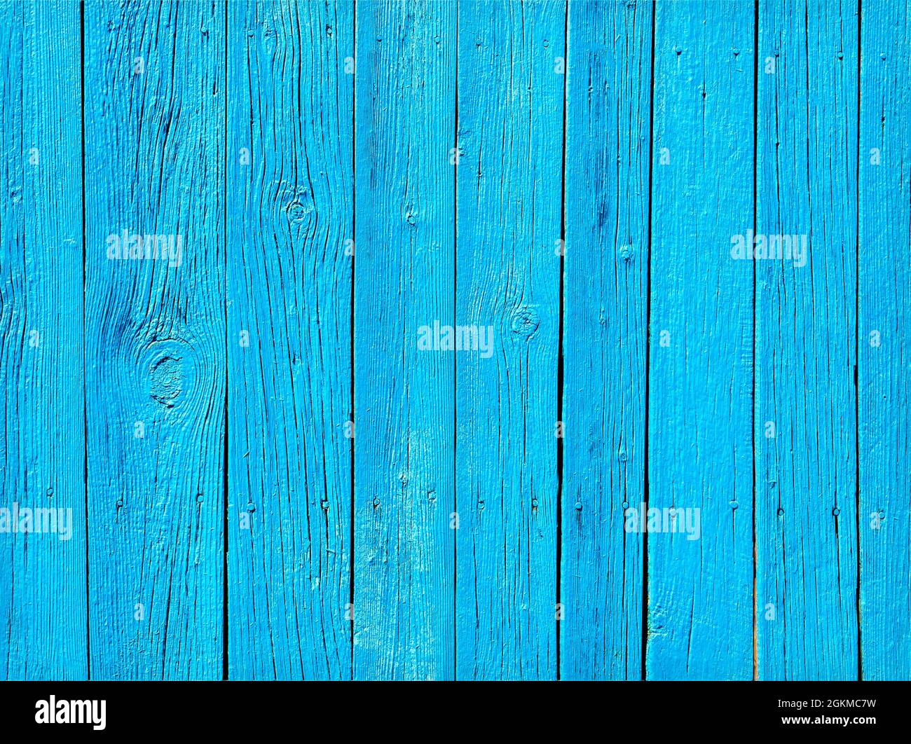 Blue painted natural wood background texture. Closeup Stock Photo - Alamy