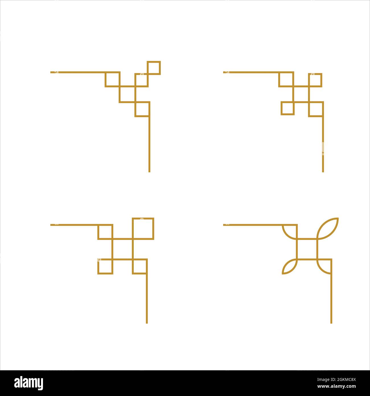 Chinese border Vector illustration design template Stock Photo - Alamy