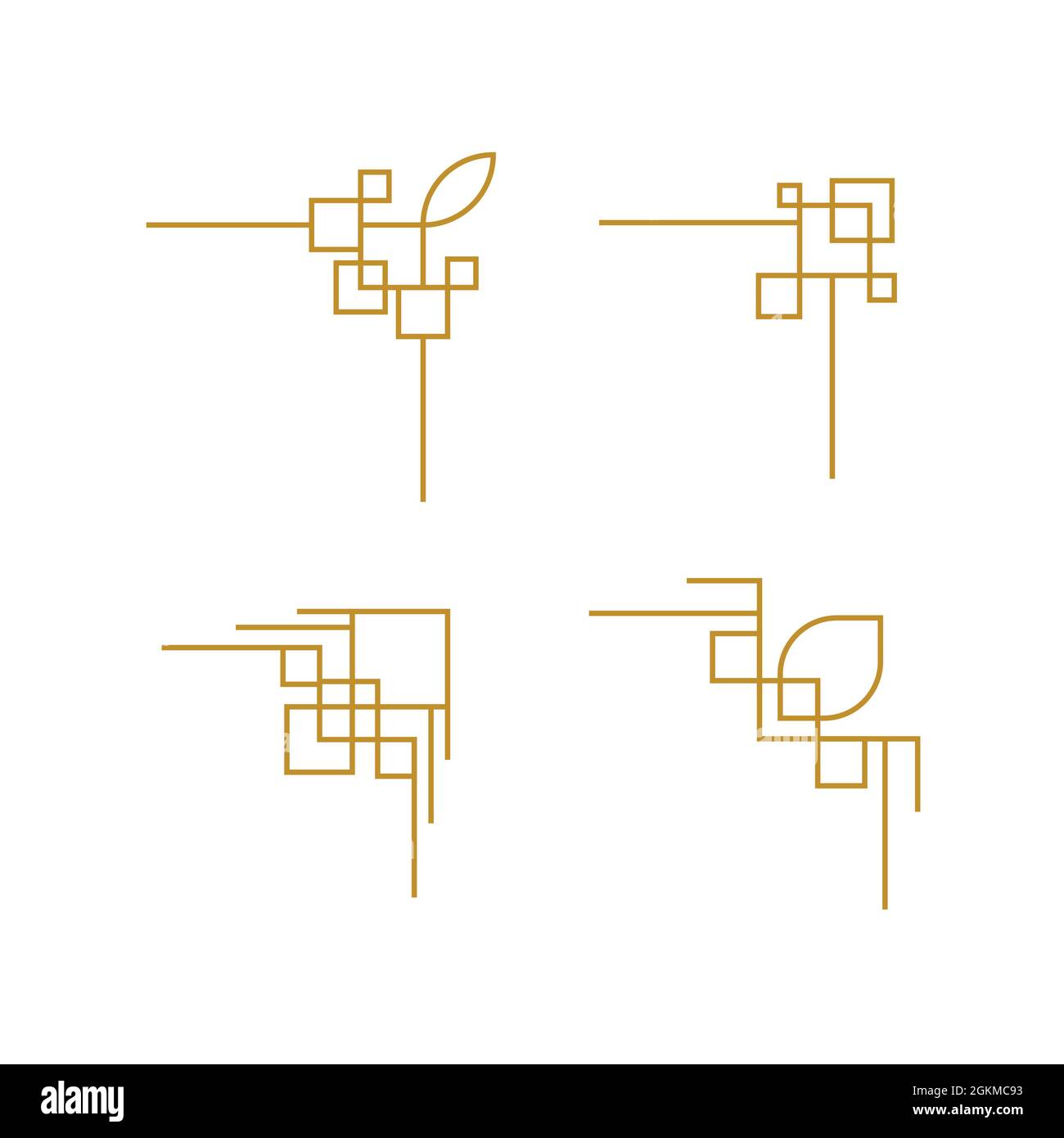 Chinese border Vector illustration design template Stock Photo - Alamy