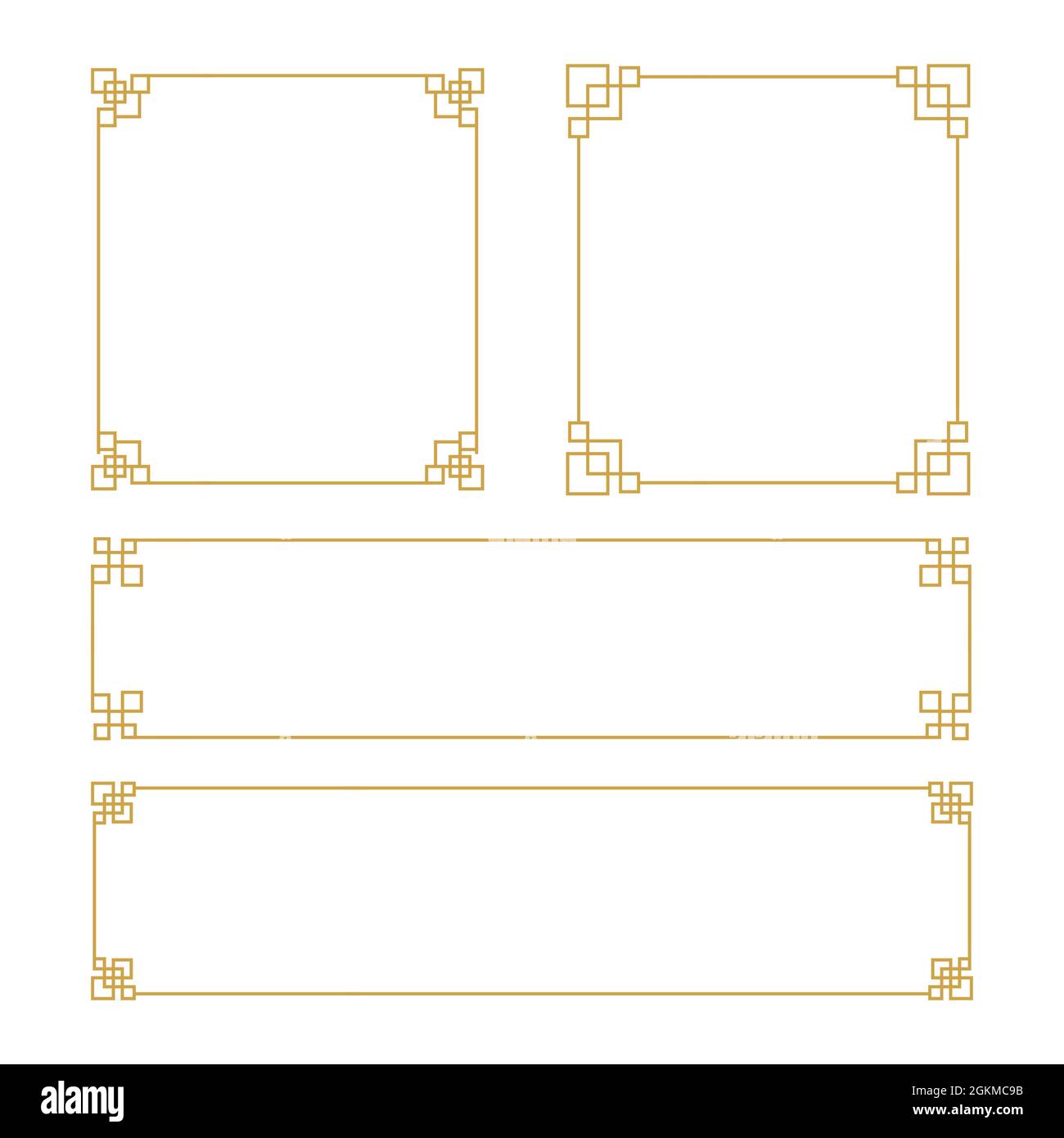 Chinese Style Borders