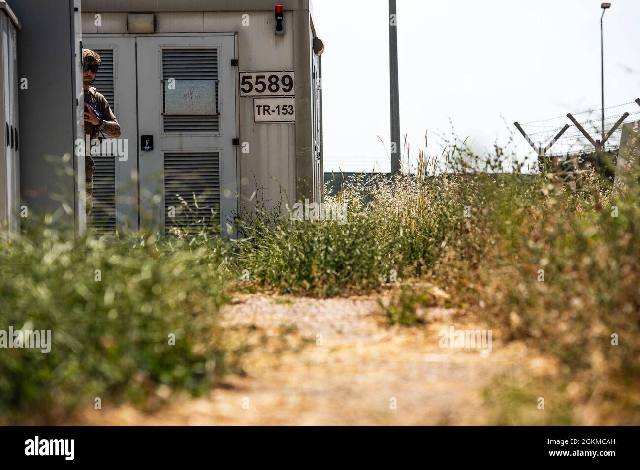 Staff Sgt. Benjamin Matthews, 39th Security Forces Squadron training ...