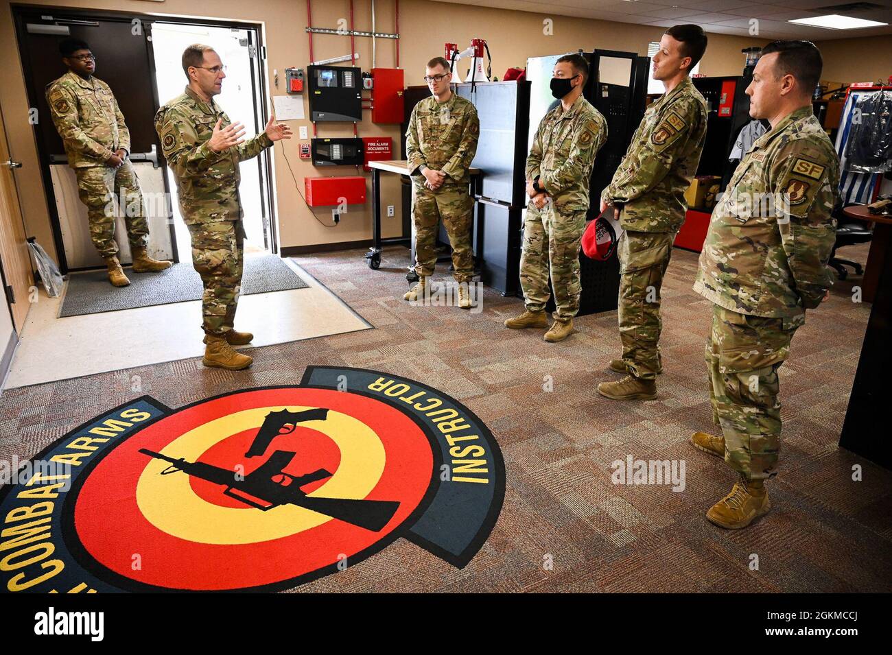 Chief Master Sgt. Stanley C. Cadell, command chief of Air Force ...
