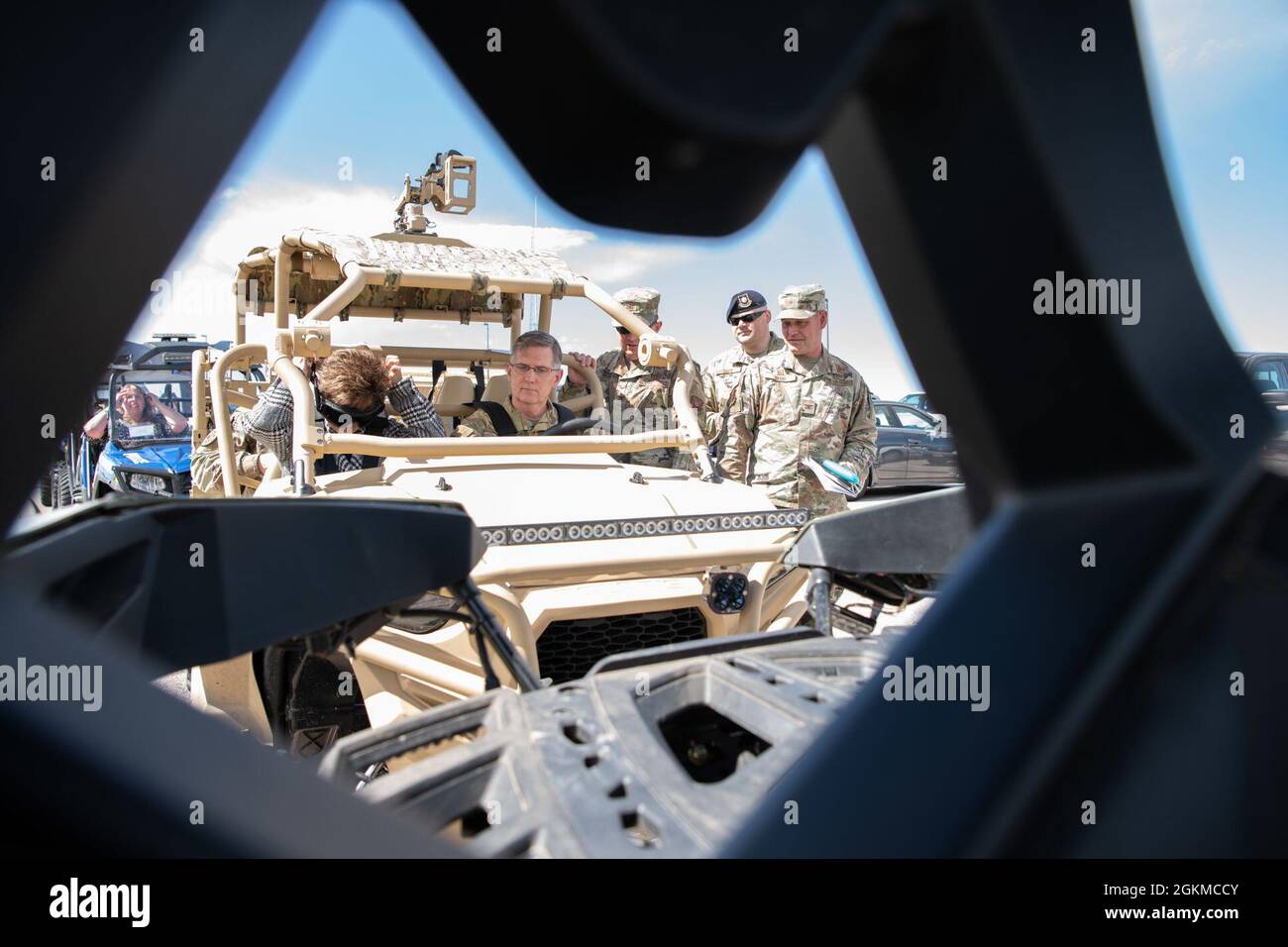 Gen. Tim Ray, Air Force Global Strike Command commander, and his wife ...