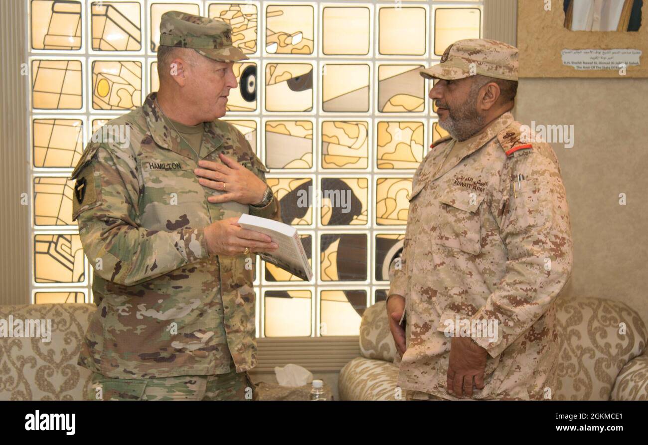 Maj. Gen. Patrick Hamilton, Task Force Spartan commanding general ...