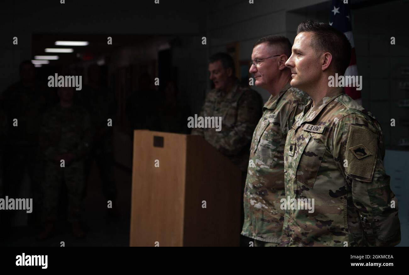 Lt. Col. Roger Zeigler (right), the Vermont National Guard's deputy ...