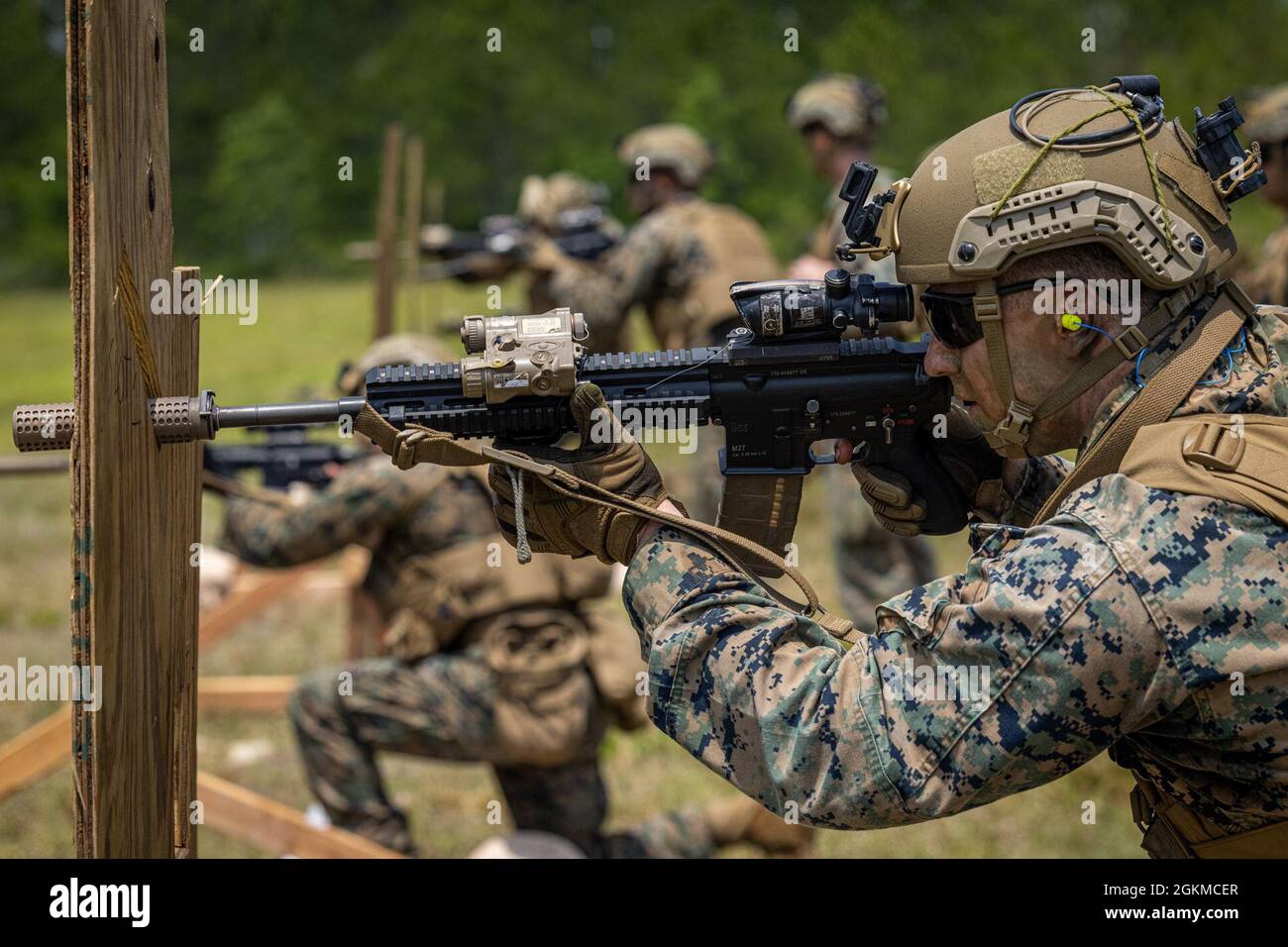 U.S. Marine Corps Lance Cpl. Nathan Lynch, a rifleman with 1st ...