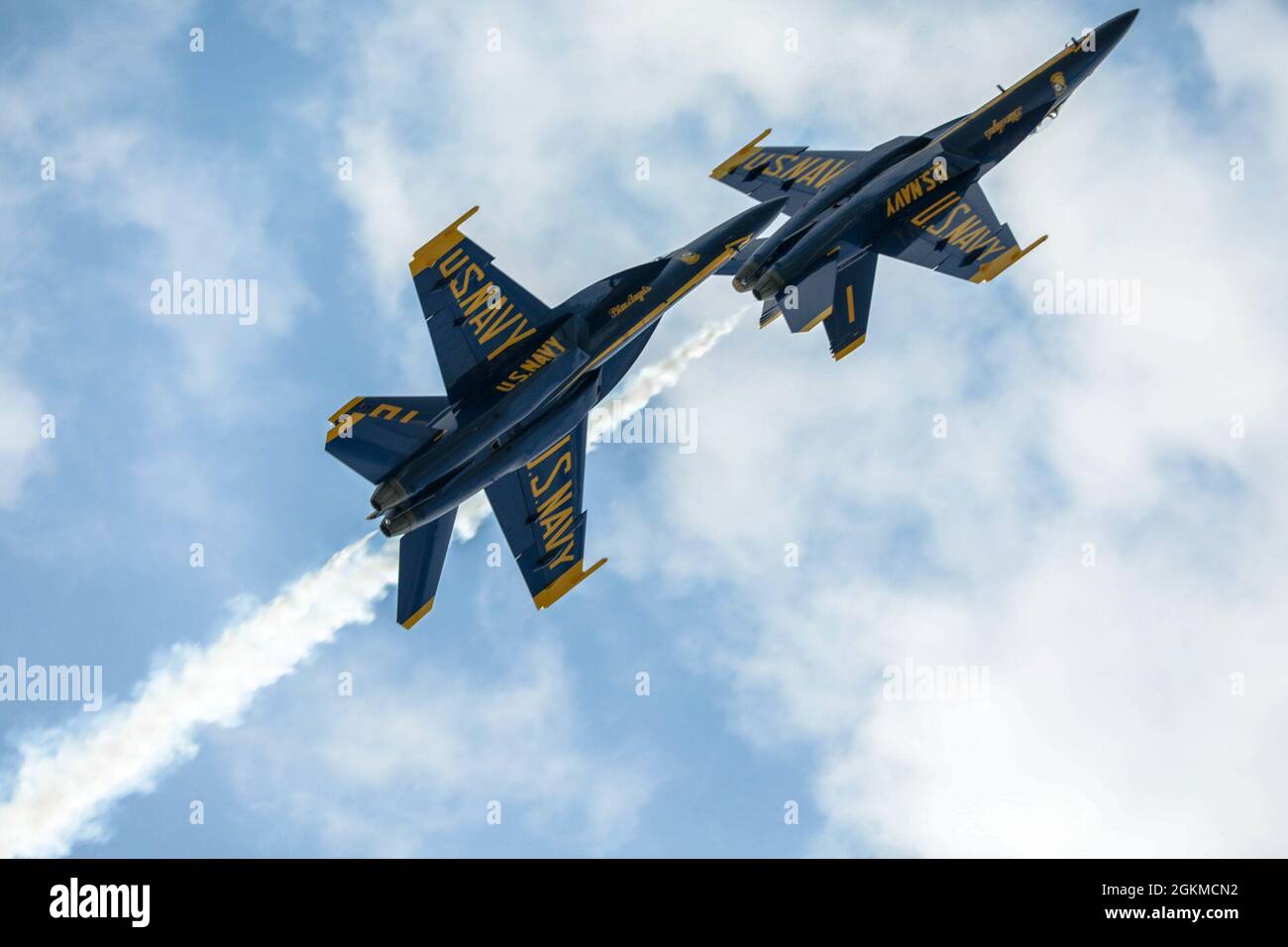 The United States Navy Air Demonstration Squadron, the Blue Angels ...