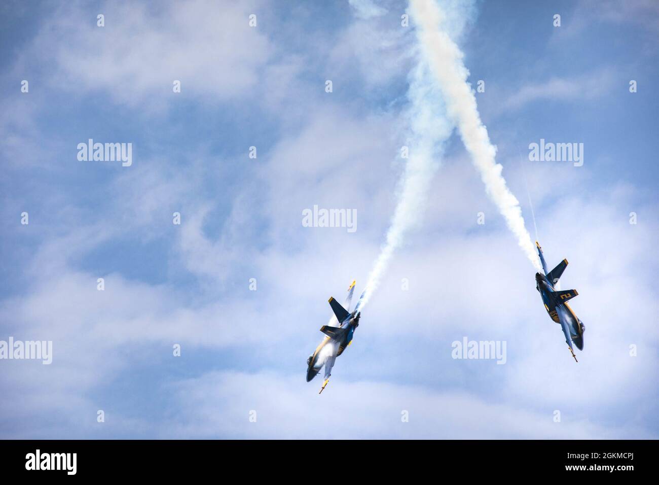 The United States Navy Air Demonstration Squadron, the Blue Angels ...