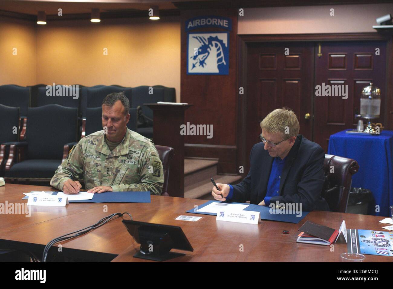 Lt. Gen. Michael E. Kurilla, commanding general of XVIII Airborne Corps ...