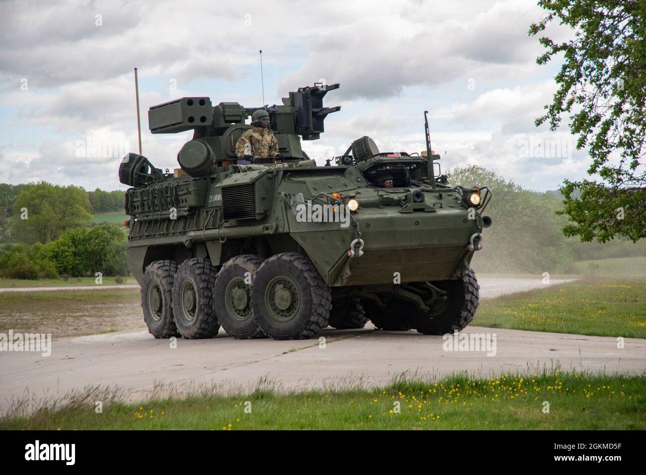 U.S. Army Soldiers with Alpha Battery, 5th Battalion, 4th Air Defense ...