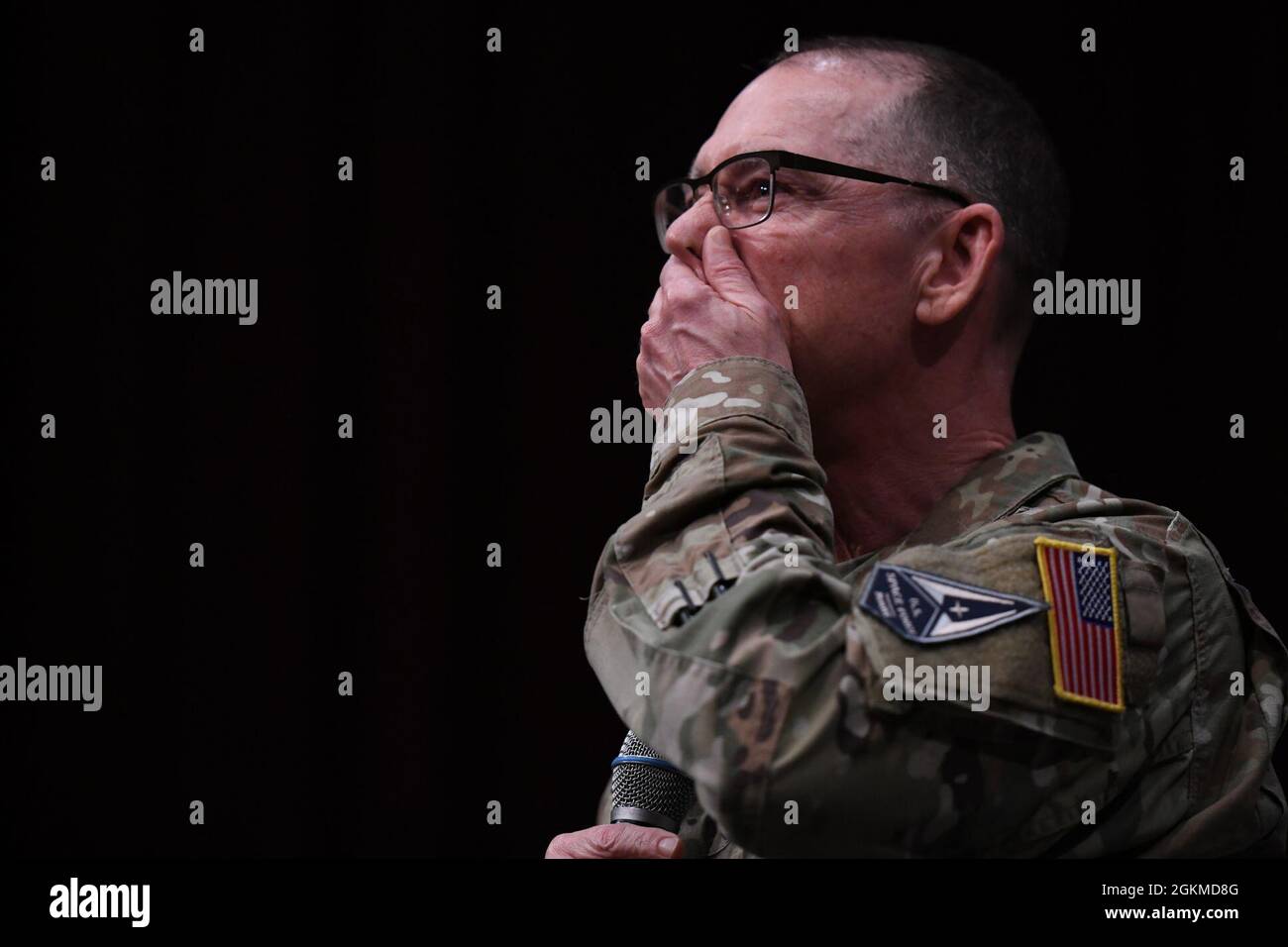 Chief Master Sgt. Roger Towberman, U.S. Space Force senior enlisted ...