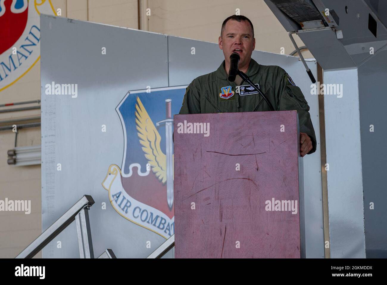 U.S. Air Force Col. Chris Richardson, 347th Rescue Group commander ...