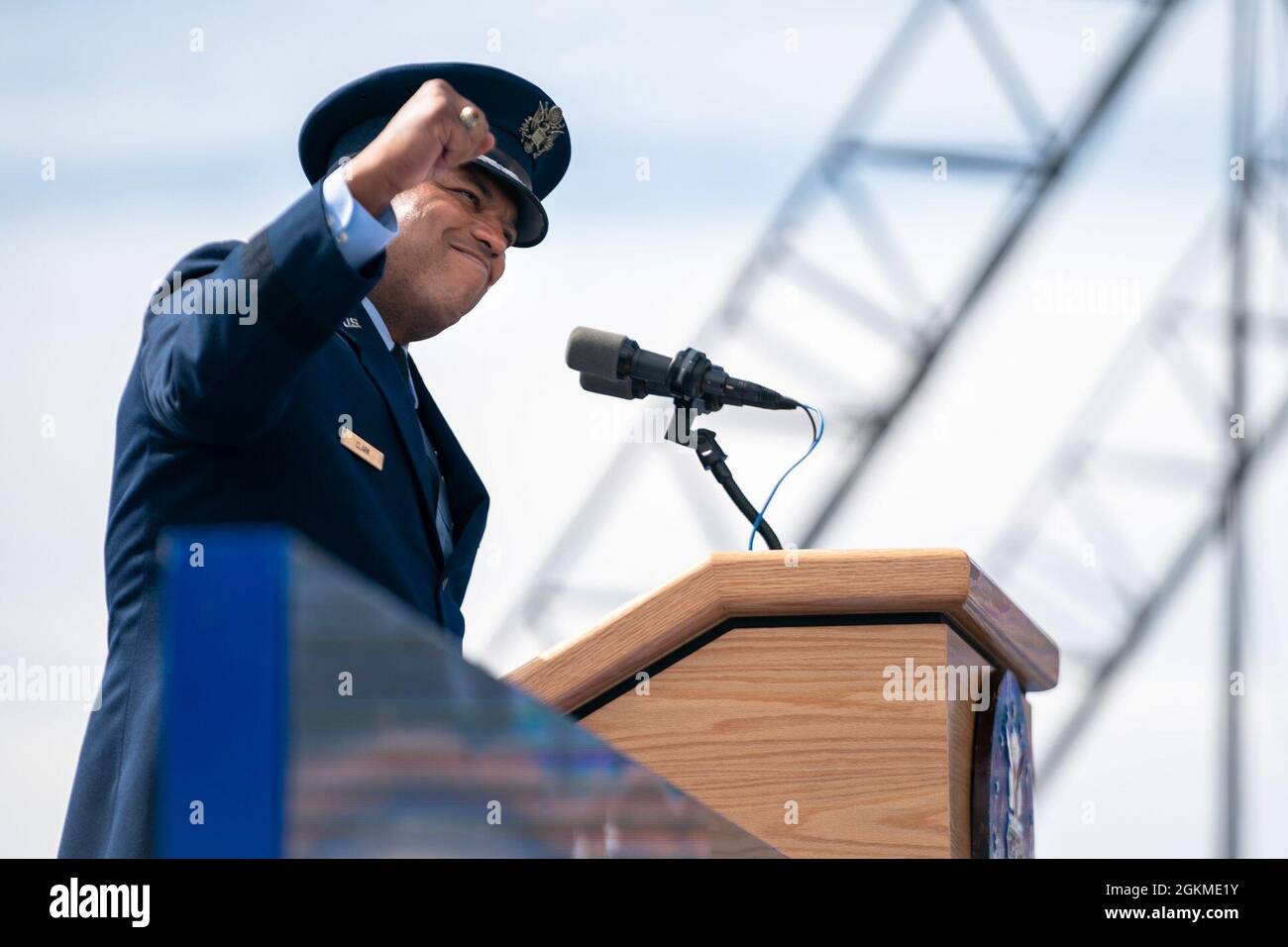 U.S. Air Force Academy cadets graduate during a ceremony at the U.S ...