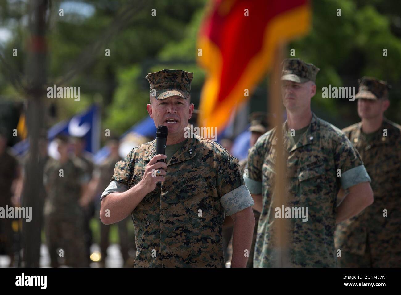 U.S. Marine Corps Maj. Gen. James W. Bierman, the 3d Marine Division ...