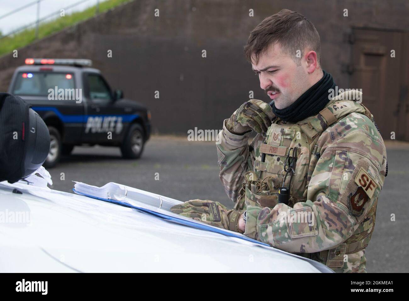 U.S. Air Force Tech. Sgt. Aaron Ford, 423rd Security Forces Squadron ...