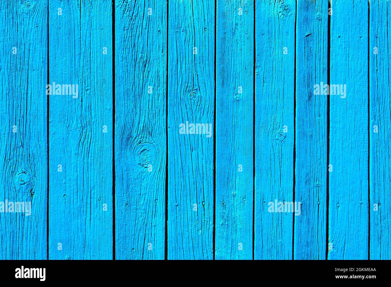 Blue painted natural wood background texture. Closeup Stock Photo - Alamy