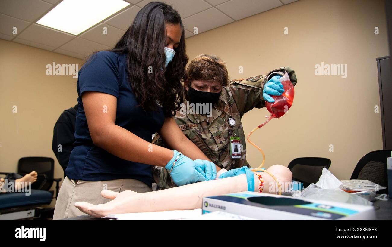 U.S. Air Force Col. Cheryl Lockhart, the 6th Medical Group (MDG) chief ...