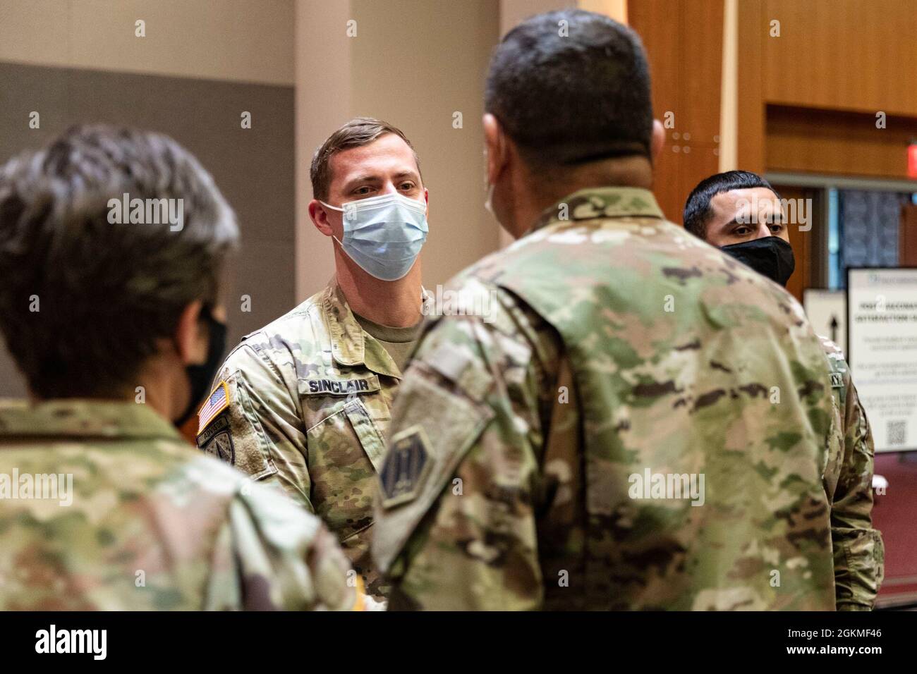 U.S. Army Maj. Gen Pablo Estrada, commanding general of 46 Military ...