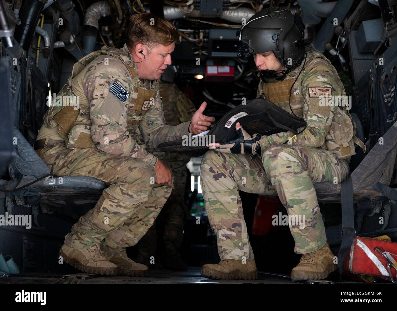 From left, U.S. Air Force Lt. Col. John R. Leachman, 71st Special ...