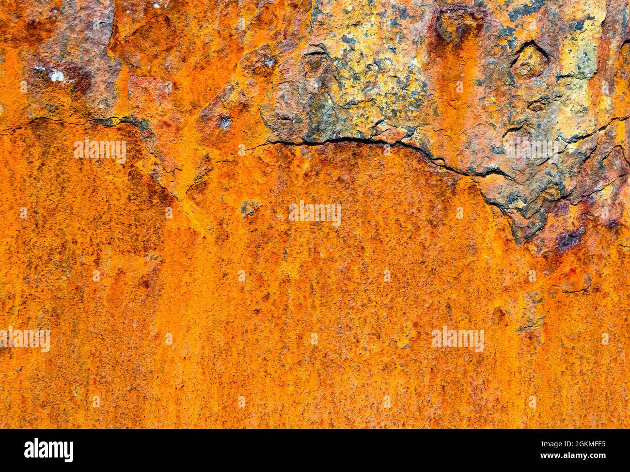 Abstract old rusty cracked metal background texture Stock Photo - Alamy