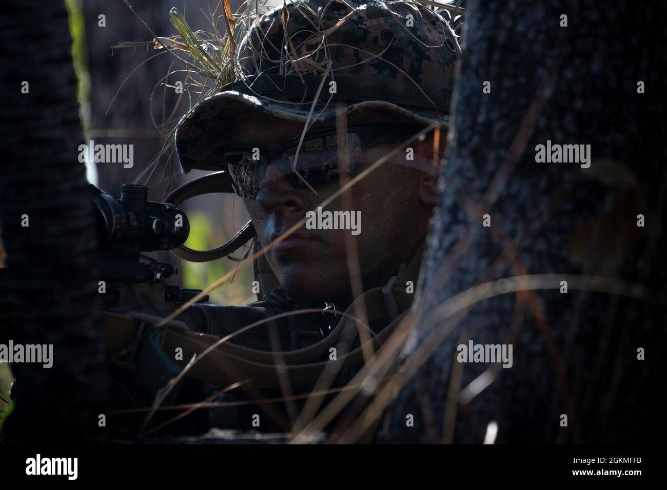 U.S. Marine Corps Cpl. Jason Schroeder, a team leader with Charlie ...