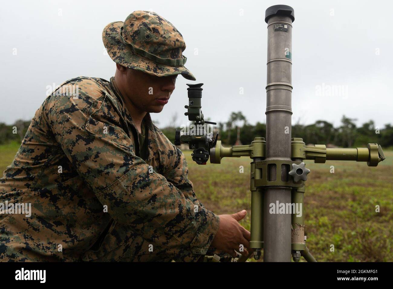 M224 60mm mortar system hi-res stock photography and images - Alamy