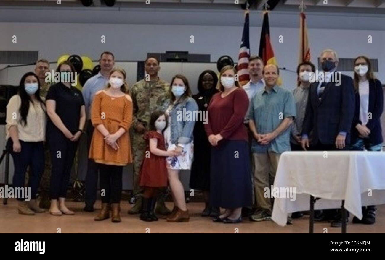 the U.S. Army Garrison Wiesbaden Volunteers of the Year were recognized ...