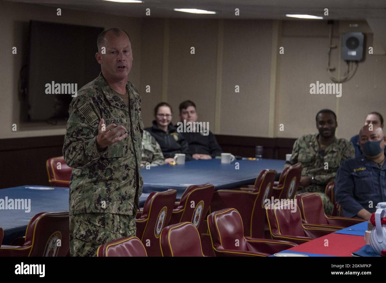 SASEBO, Japan (May 26, 2021) Rear Adm. Chris Engdahl, Commander ...