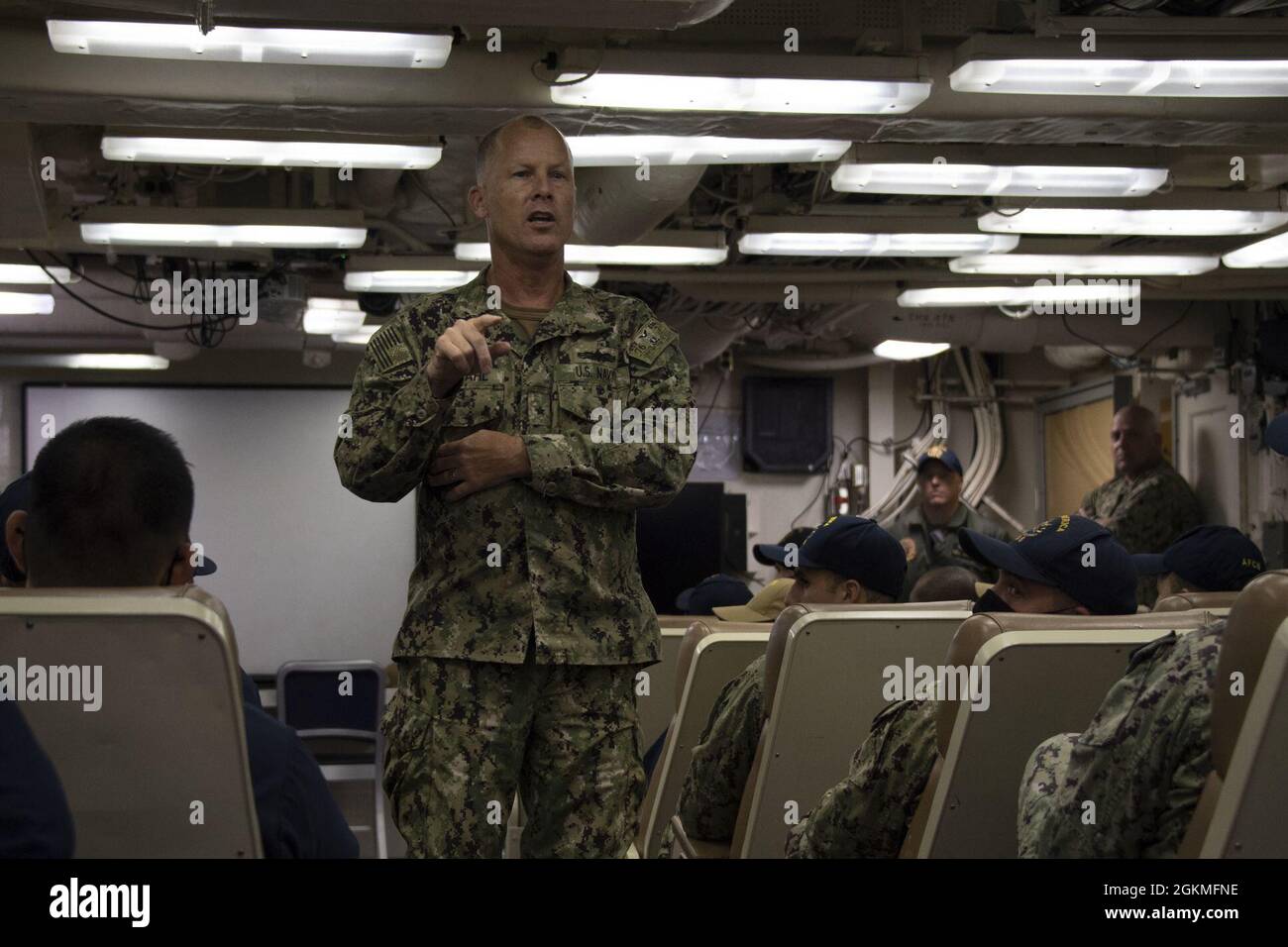 SASEBO, Japan (May 26, 2021) Rear Adm. Chris Engdahl, Commander ...