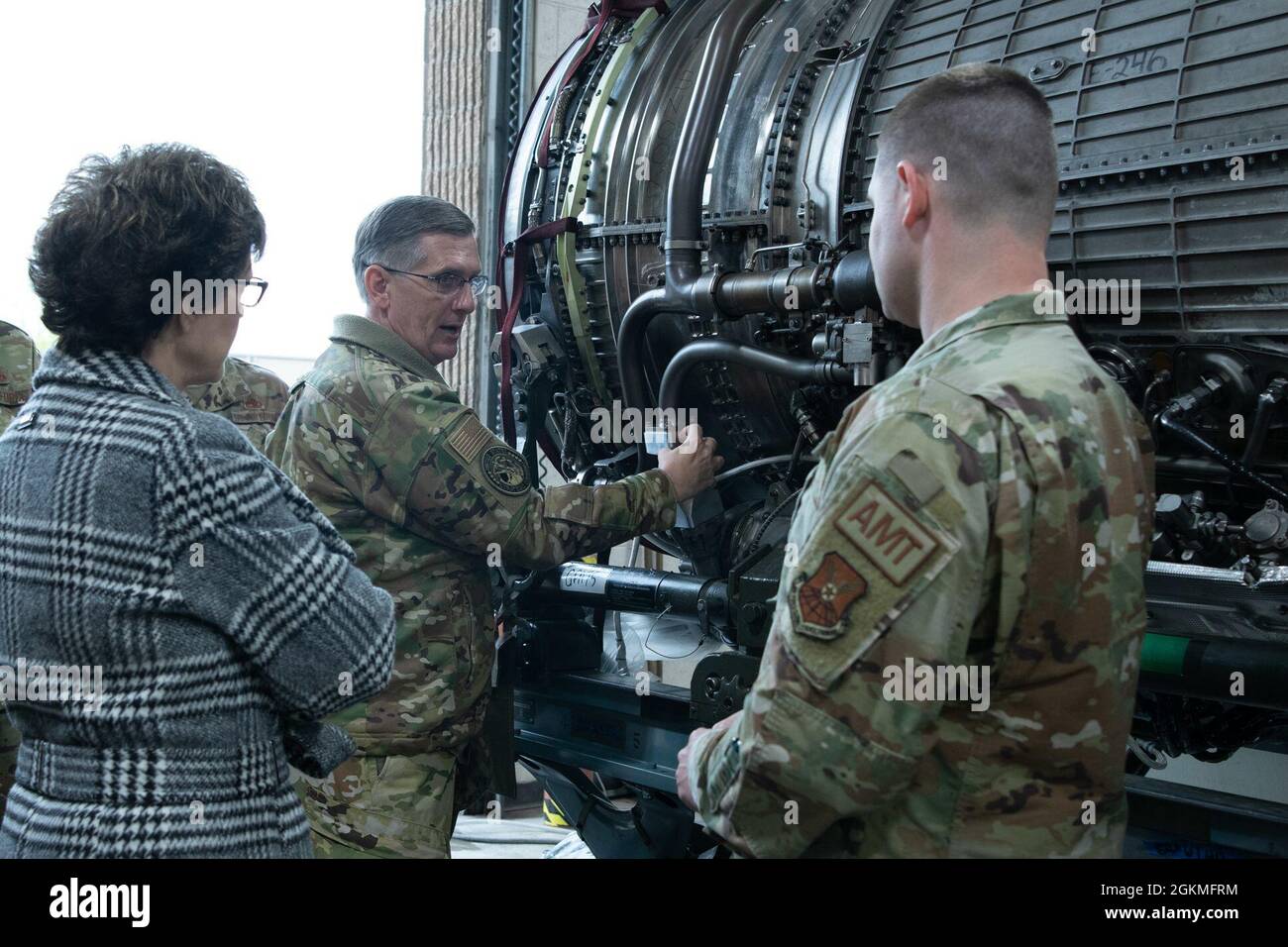 Gen. Tim Ray, Air Force Global Strike Command commander, and his wife ...