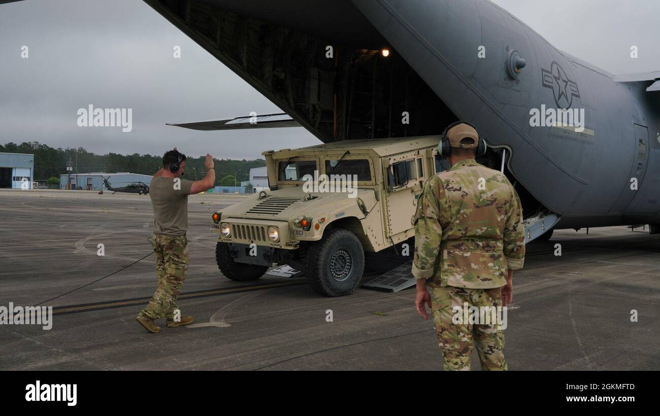 Airman 1st Class Mitchell Harvey, 815th Airlift Squadron loadmaster ...