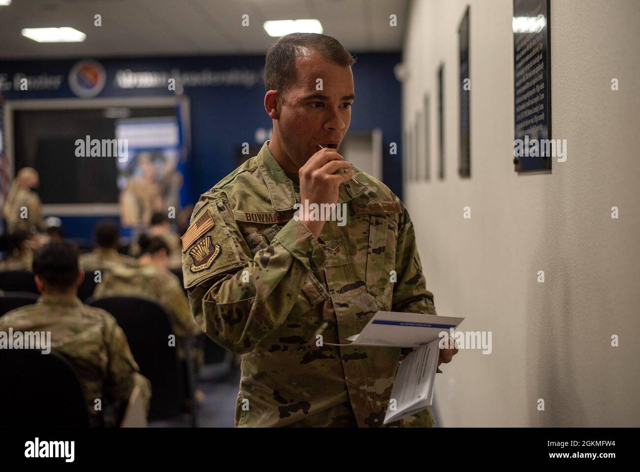 U.S. Air Force Senior Airman Shannon Bowman, 6th Air Refueling Wing ...