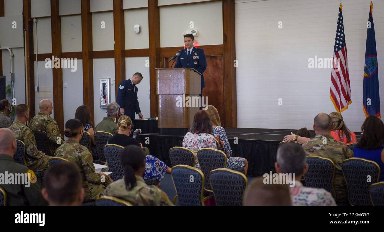 U.S. Air Force Lt. Col. Jonathan Vogel, 36th Operations Support ...