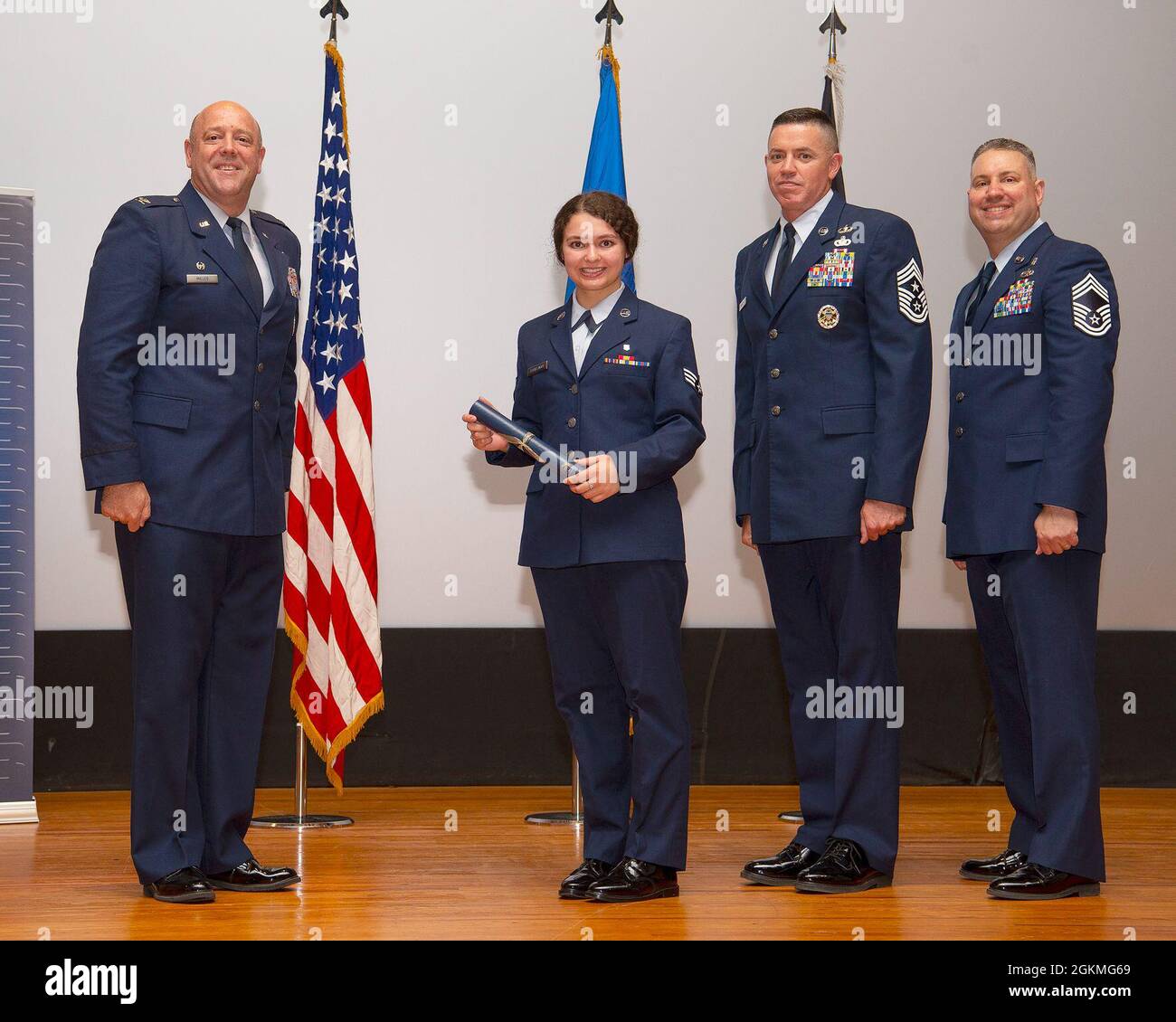 Community College of the Air Force spring graduation at Wright ...