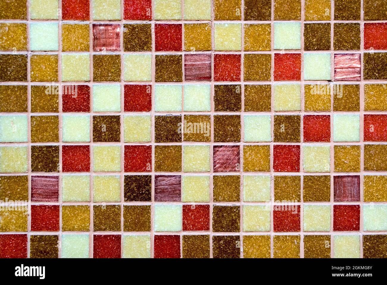 Mosaic colored tile wall pattern for background. Pixel texture Stock ...