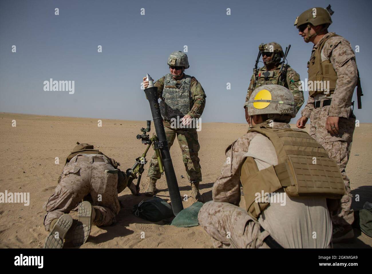 An Air Force Colonel with the 386th Air Expeditionary Wing and U.S ...