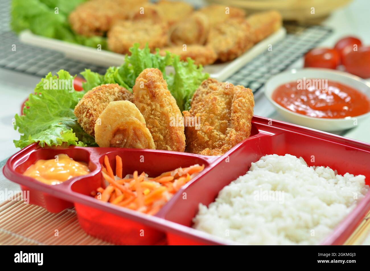 Package food box bento hi-res stock photography and images - Alamy