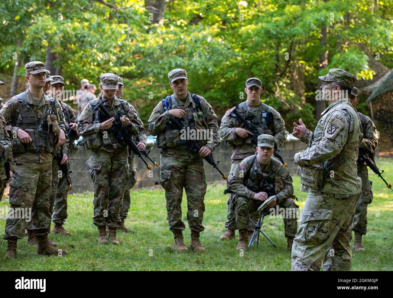Cadets from Cadet Field Training 8th Company at the U.S. Military ...