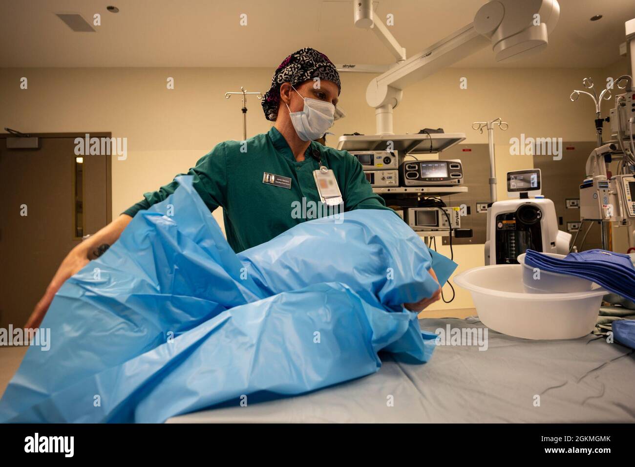 U.S. Air Force Capt. Jamie Navarro, 60th Surgical Group Command ...