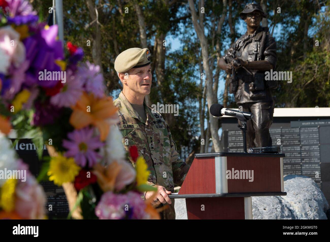 Gen. Richard D. Clarke, commander, U.S. Special Operations Command ...